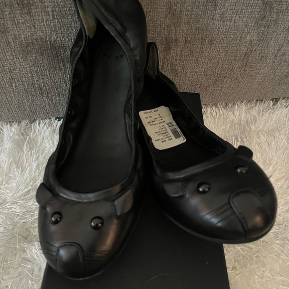 Marc Jacobs | Shoes | Marc Jacobs Leather Mouse Ballerina Flats 9 ...
